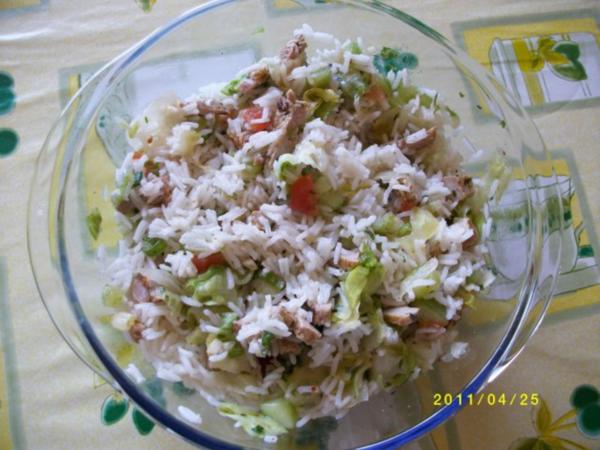 Reissalat - schnell & einfach - 135 kcal/100g