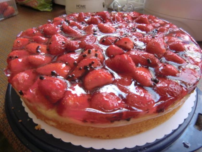 Erdbeertorte mit Pudding Rezepte