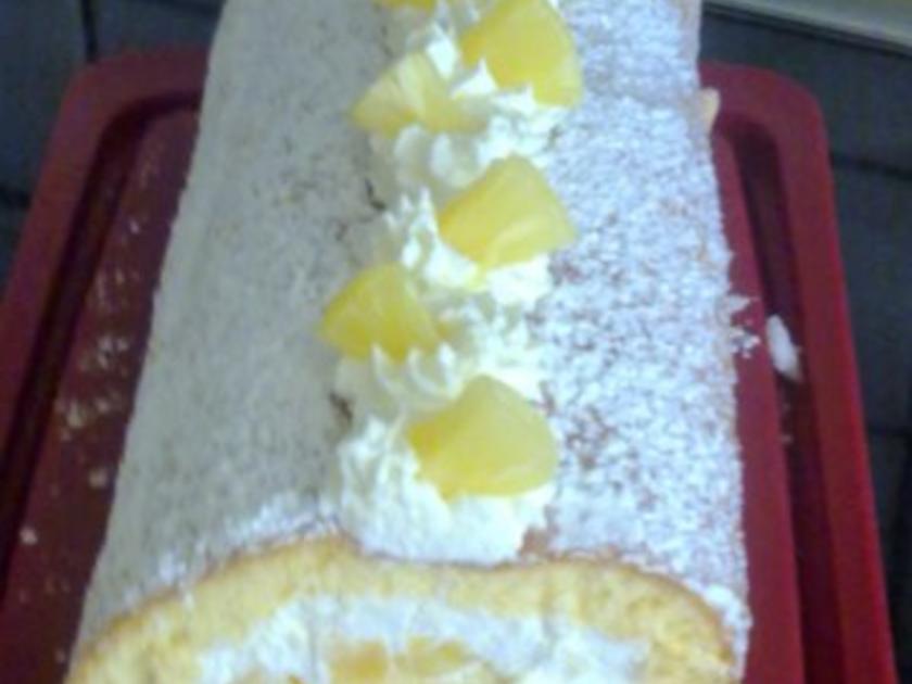 Ananas Sahne Rolle - einfach - von tigerlilly63