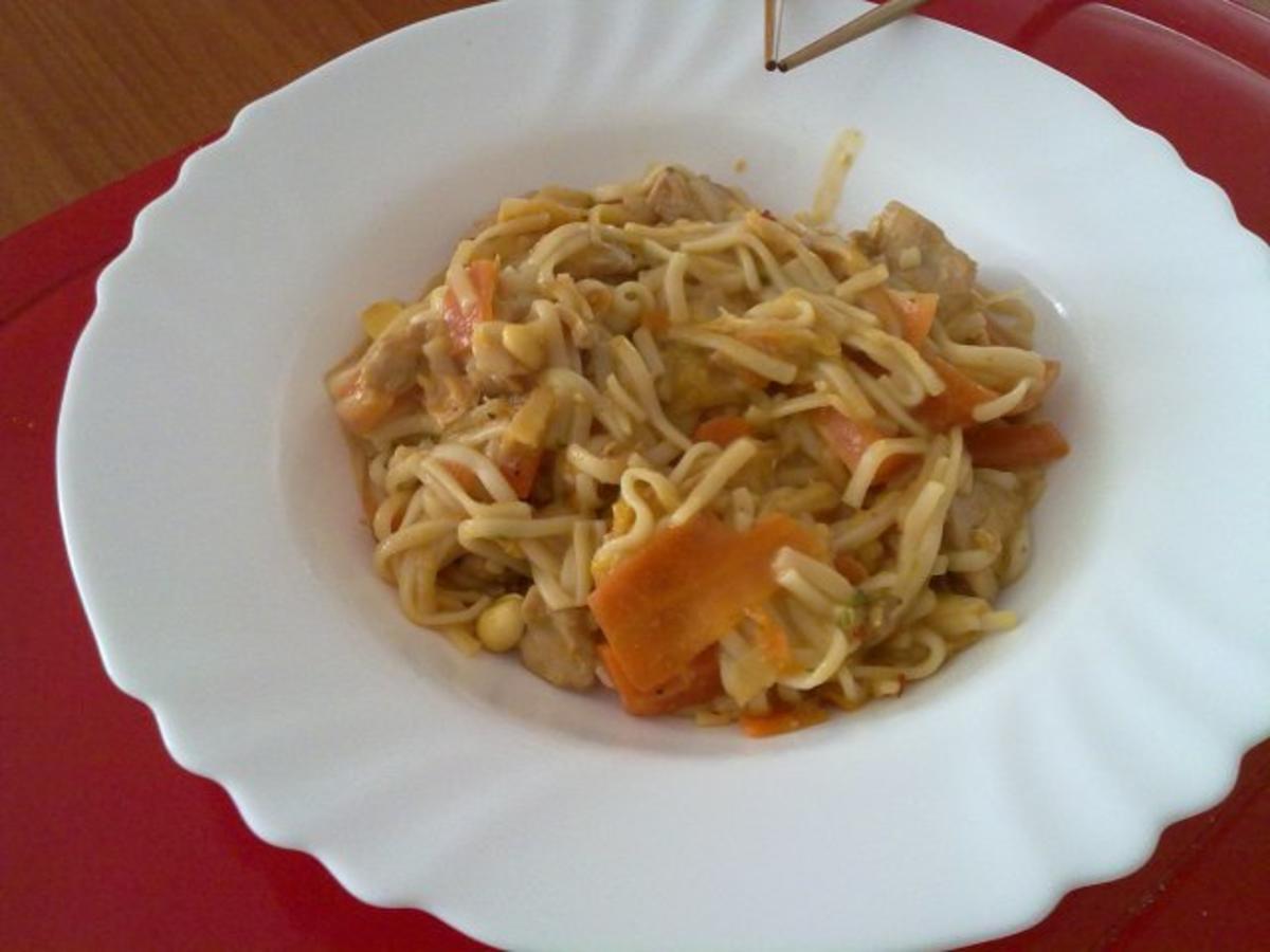 Thai Pasta - einfach - 72 kcal/100g
