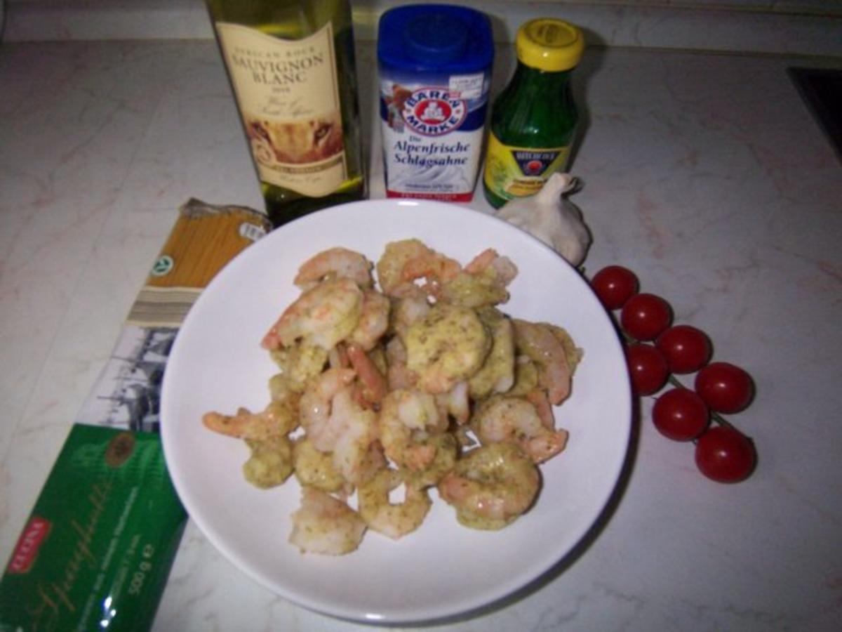 King Prawns Provencal in Weißwein Sahne Sauce - schnell & einfach - von ...