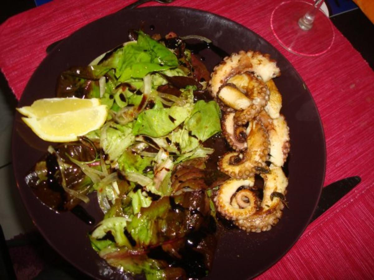 Oktopusarme gebraten Oktopodi Chtapodi Krake - von Garbitch