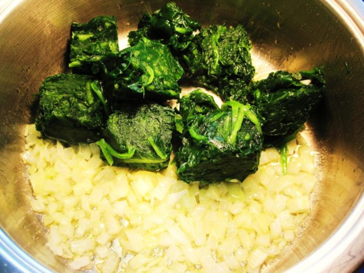 Blattspinat mit Feta - schnell & einfach - von mimi