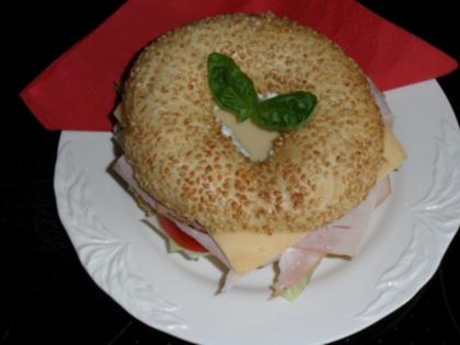 Snack: Bagels belegen - schnell & einfach - von Paprilotte