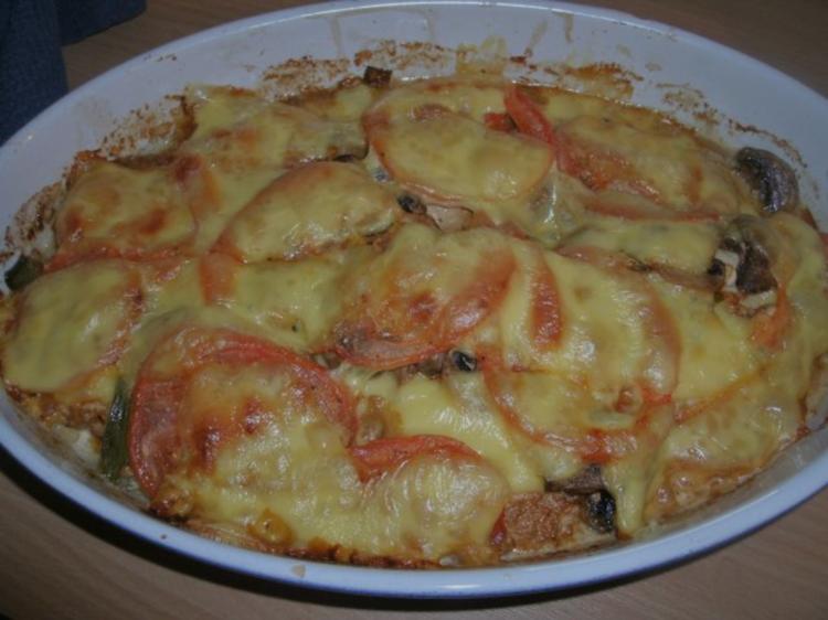 Überbackenes Hähnchenbrustfilet - schnell & einfach - 83 kcal/100g