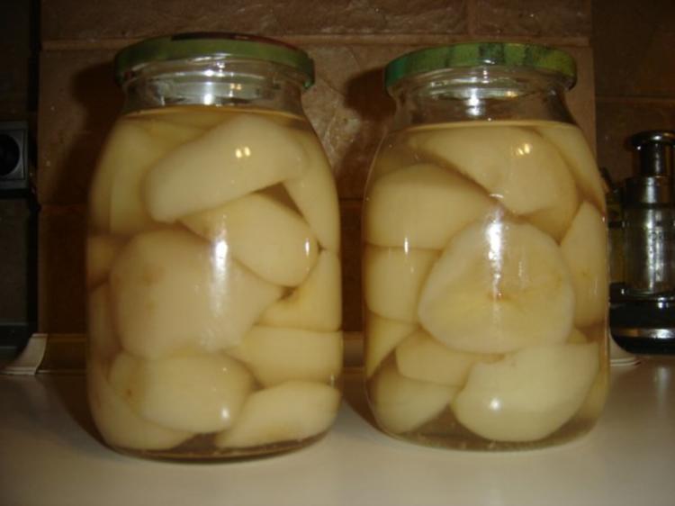 Birnen im Glas - einfach - 62 kcal/100g