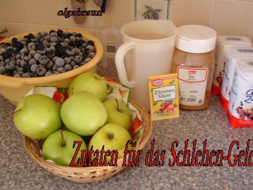 Schlehen Gelee - einfach - 117 kcal/100g
