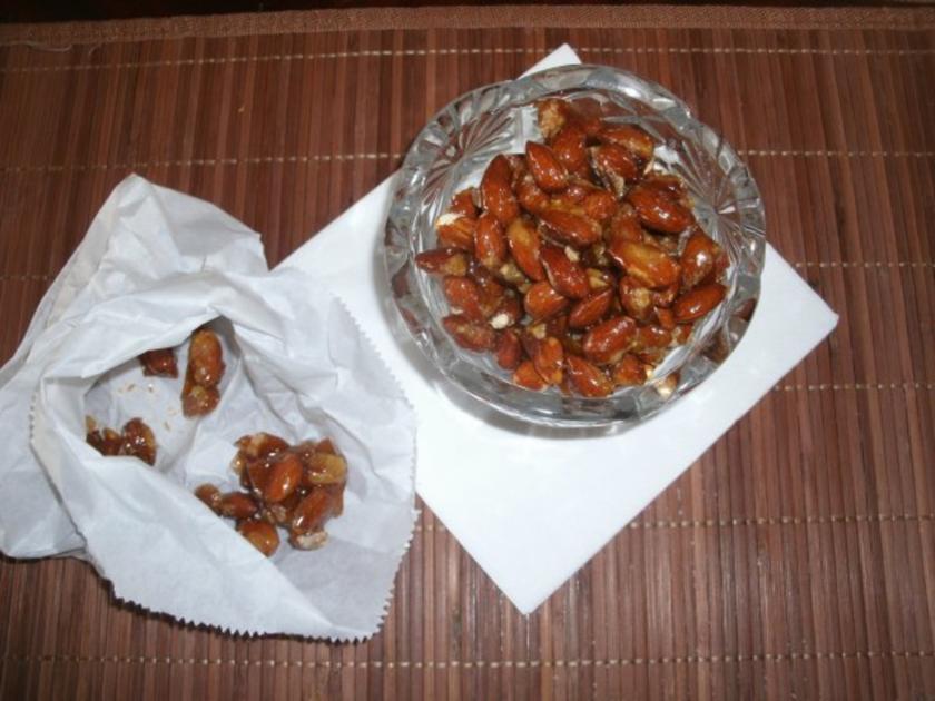 Gebrannte Mandeln - schnell & einfach - 497 kcal/100g