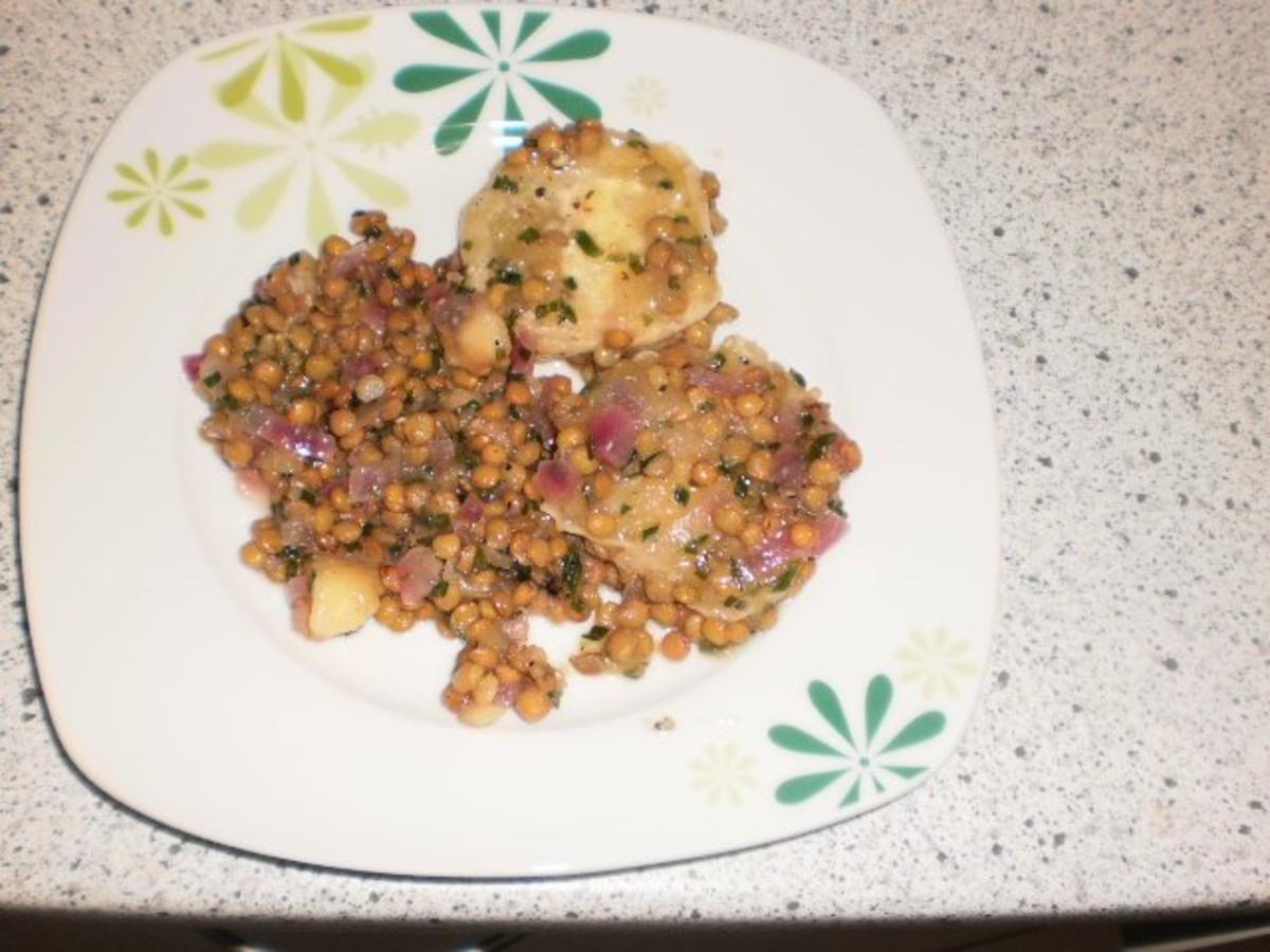 Handkäse mit Linsen-Vinaigrette - Rezept - kochbar.de