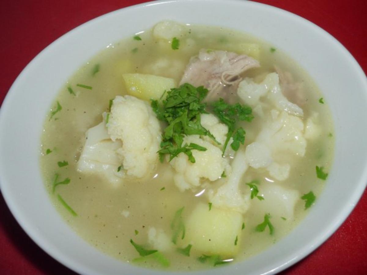 Blumenkohlsuppe das Richtige für die wechselhafte Witterung ...