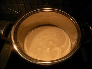 Schwiegermutti s Puddingsuppe - einfach - 51 kcal/100g