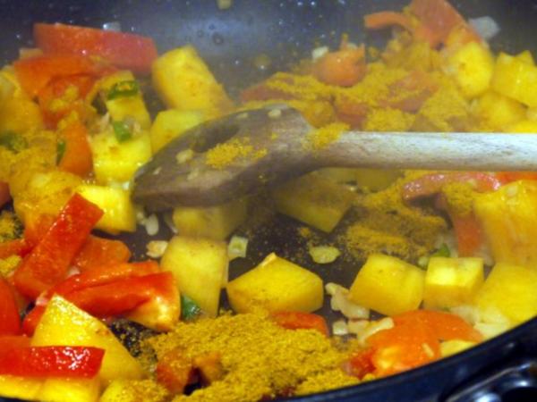 Chicken Curry Colombo - einfach - 254 kcal/100g