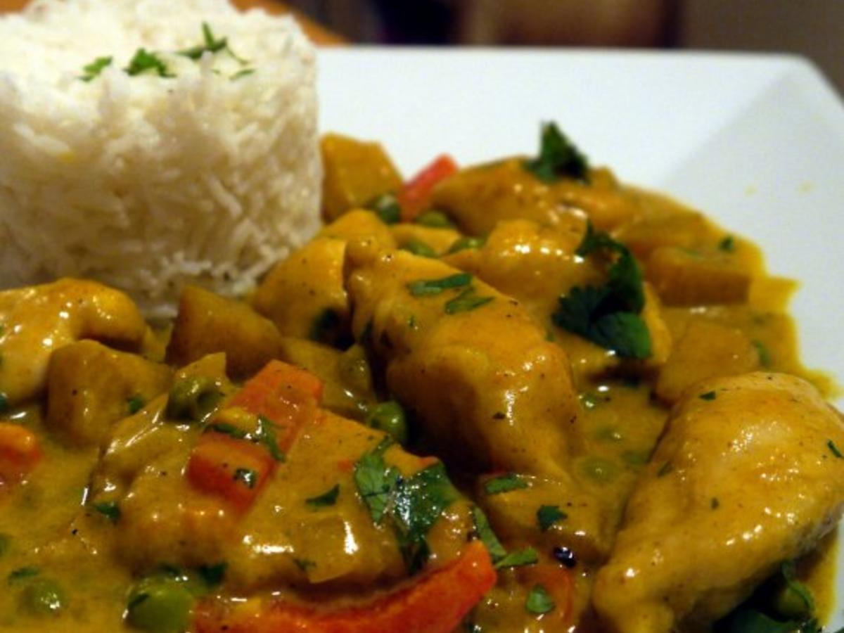 Chicken Curry Colombo - einfach - 254 kcal/100g