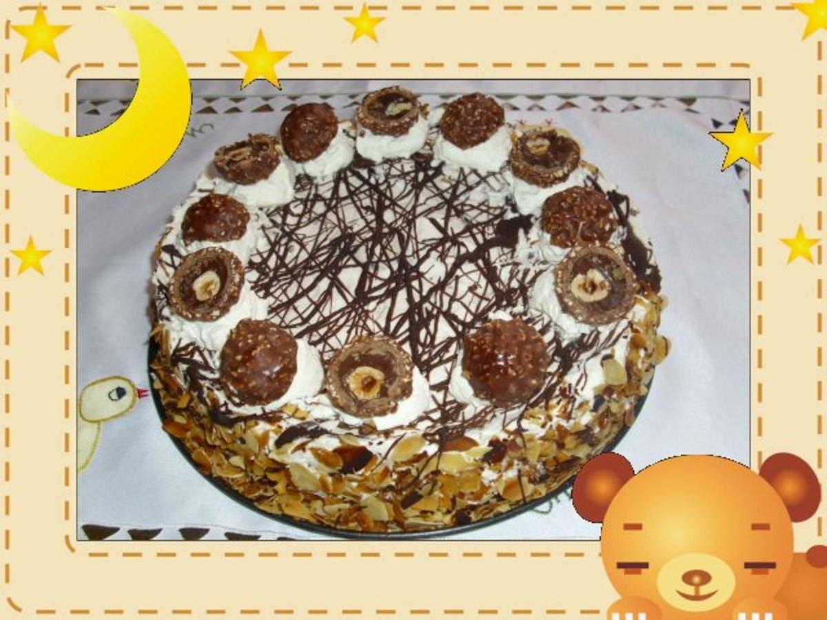 Rocher Torte - einfach - 374 kcal/100g