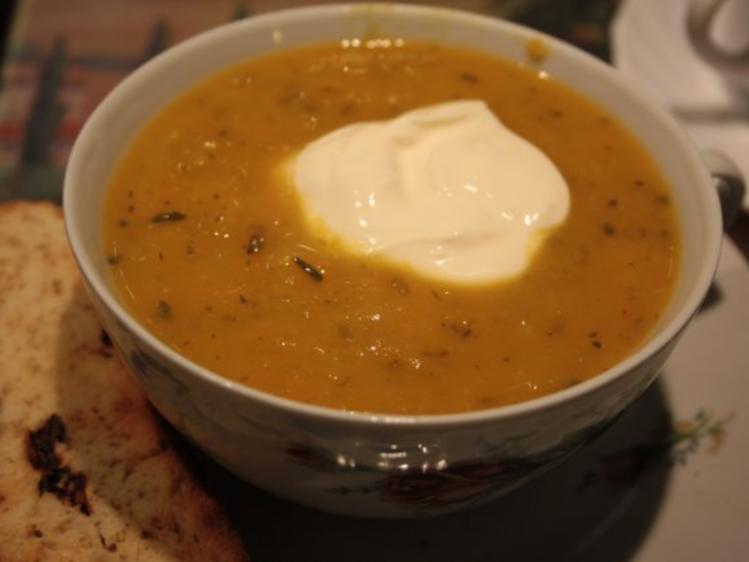 Suppe: Kürbis Sellerie Cremesuppe - einfach - von widder1987