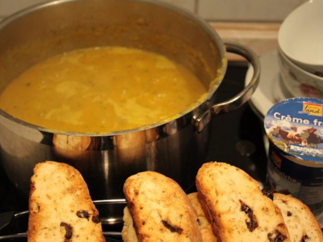 Suppe: Kürbis Sellerie Cremesuppe - einfach - von widder1987