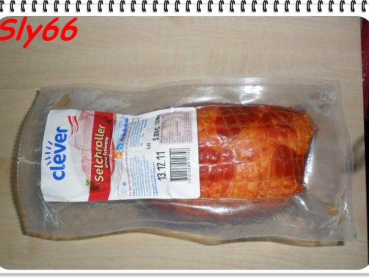 Fleischgerichte:Selchroller im Backofen Gegart - einfach - 72 kcal/100g