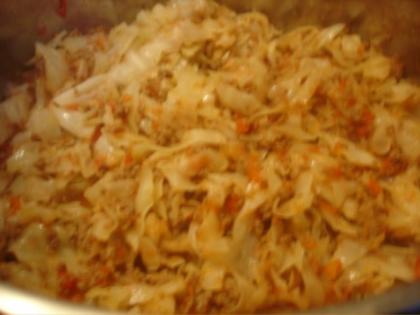 Weißkohl Hackfleisch Pfanne - einfach - von MausVoh