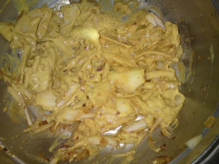 Touffee senegalesischer Fleischtopf - schnell & einfach - 180 kcal/100g