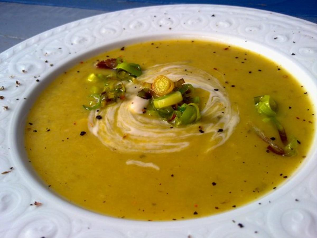 Lauchcremesuppe - einfach - 118 kcal/100g