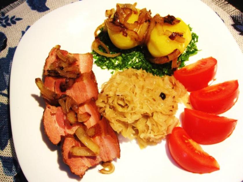 Rauchfleisch mit Sauerkraut - einfach - von mimi