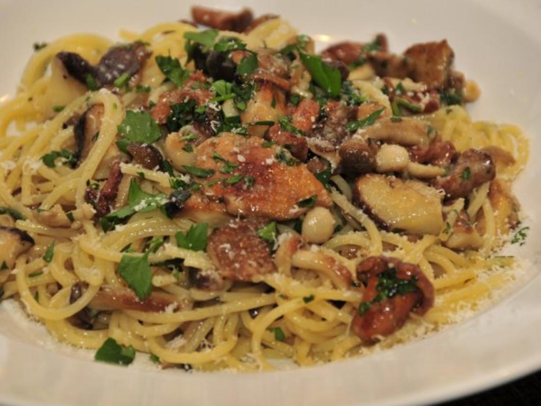 Spaghetti ai funghi - einfach - von tonka