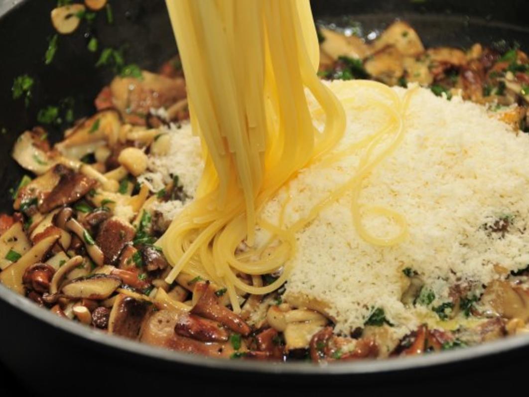 Spaghetti ai funghi - einfach - von tonka