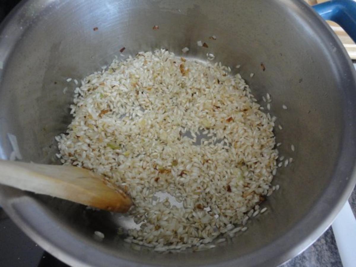 Cremiger Safran Risotto And Garnelen Rezept Kochbar De