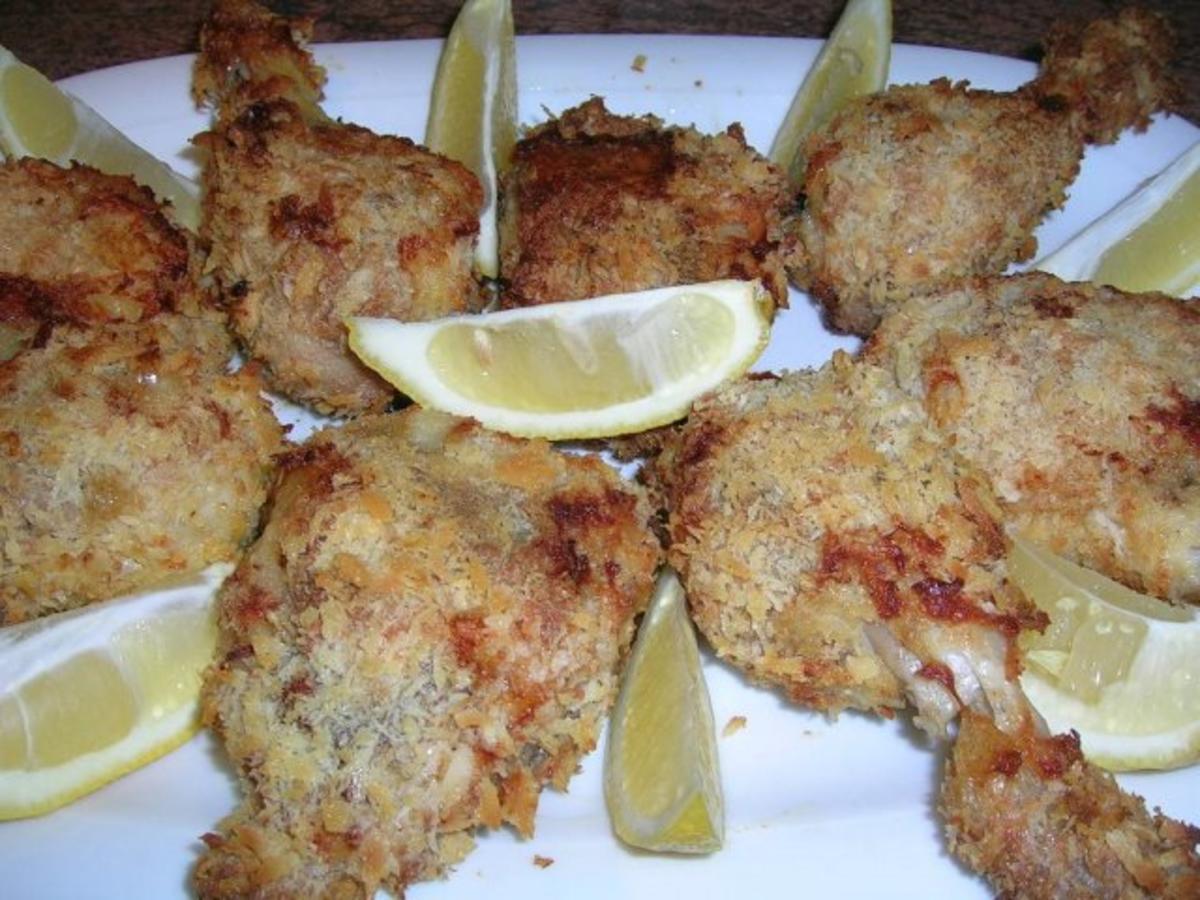 Backhendl vom Blech Wiener Art - einfach - von rowiwo