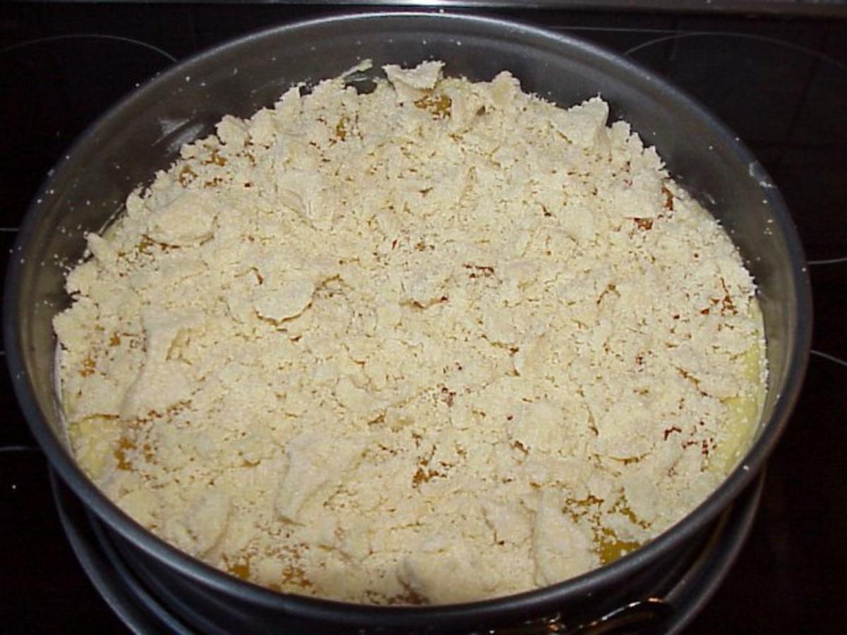 Aprikosen Streuselkuchen - schnell & einfach - 321 kcal/100g