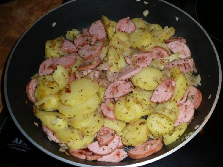 Lyoner Pfanne - einfach - 84 kcal/100g