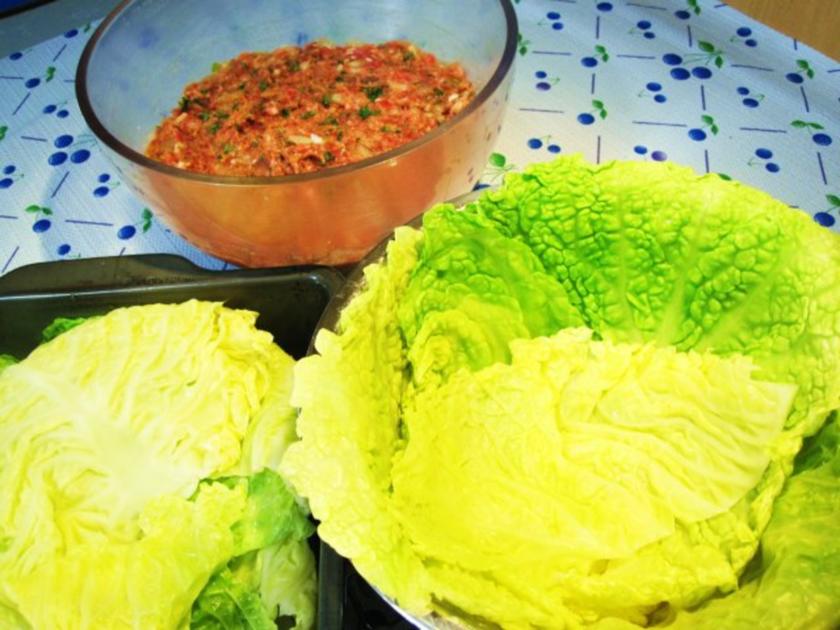 Gefüllter Wirsing - einfach - von mimi