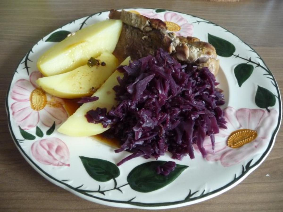 Gemüsebeilage : Apfelrotkohl - einfach - von Forelle1962