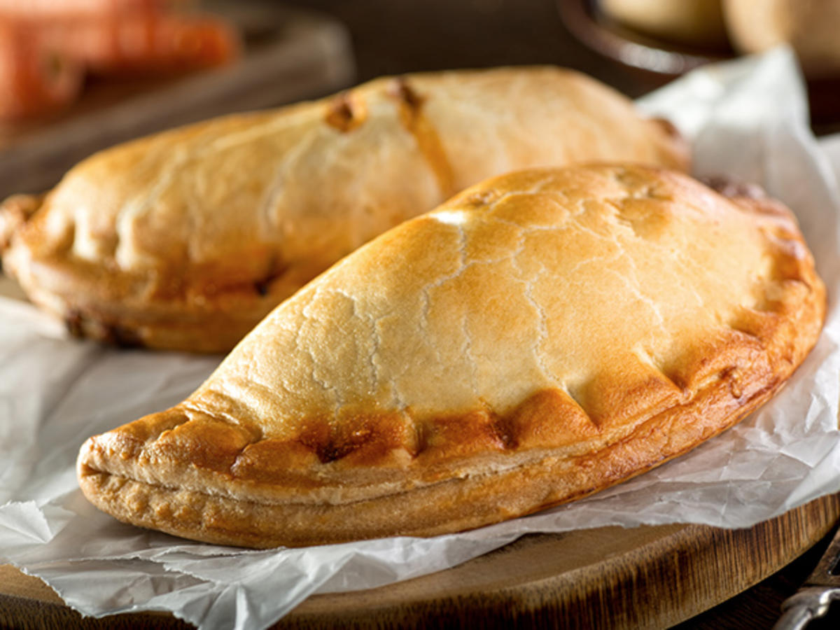 Cornish Pasty, ein Grundrezept (Dieses Rezept: für vier Pasties ...