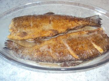 Gebratene Forelle - einfach - von hati