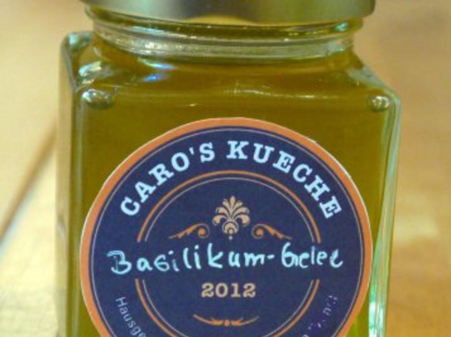 Basilikum Gelee - einfach - 157 kcal/100g