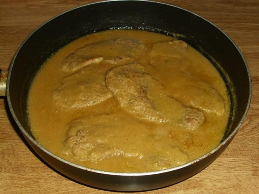 Naturschnitzel in Senfsoße - einfach - von Muckisale