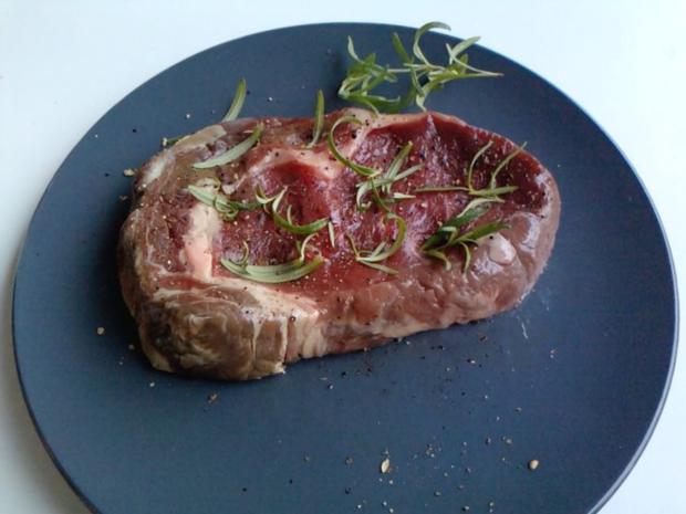 Entrecôte grillée à la perfection - Entrecote perfekt gegrillt - Rezept ...