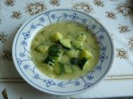 Polnische Gurkensuppe Zupa ogórkowa - einfach - 132 kcal/100g
