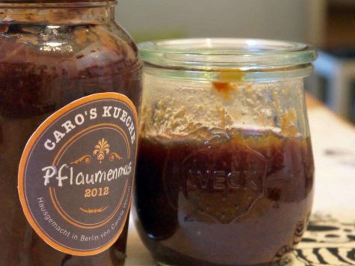 Pflaumenmus - einfach - 78 kcal/100g