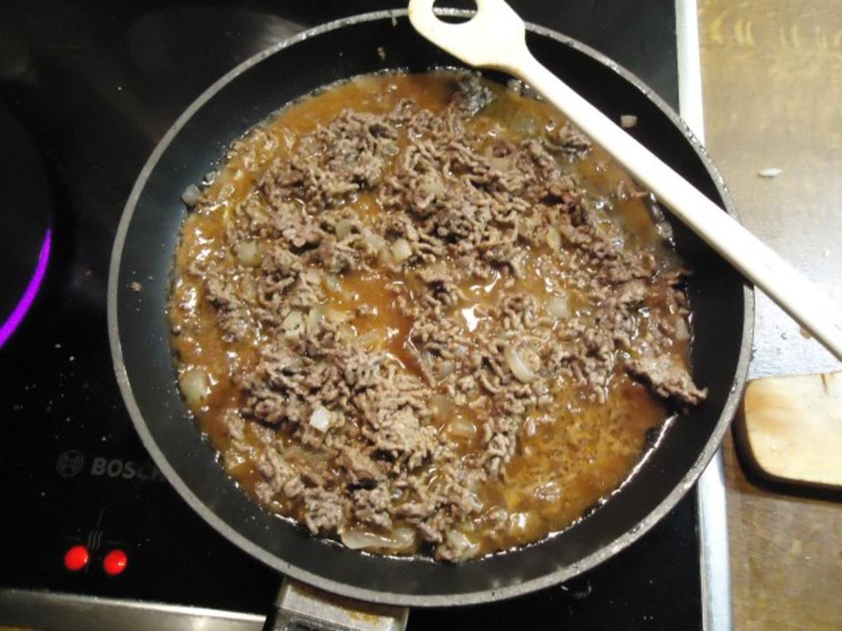 Wirsingkohl Hackfleisch mit Nudeln in Rahmsoße - einfach - von Redbarett