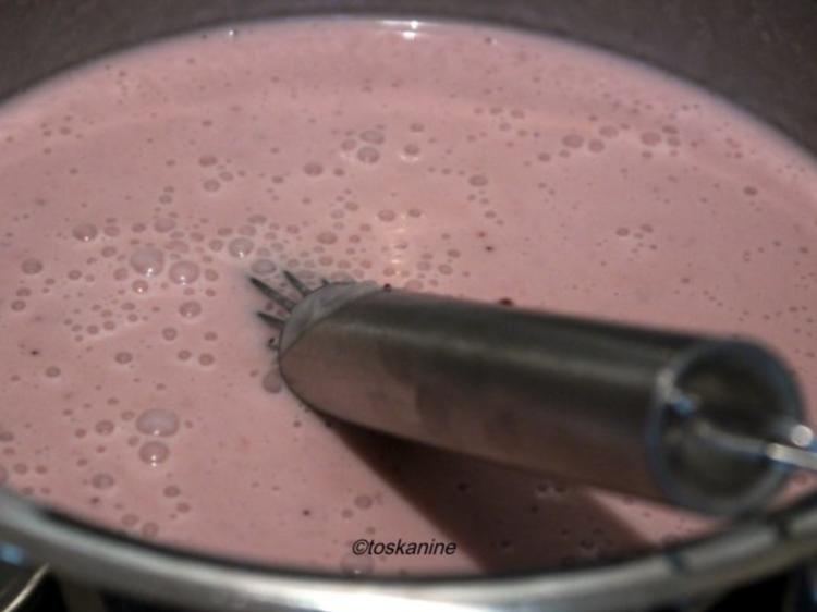 Erdbeerpudding - einfach - 116 kcal/100g