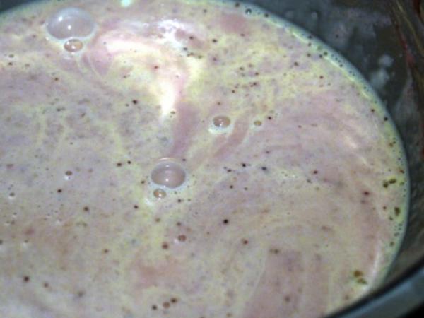 Erdbeerpudding - einfach - 116 kcal/100g