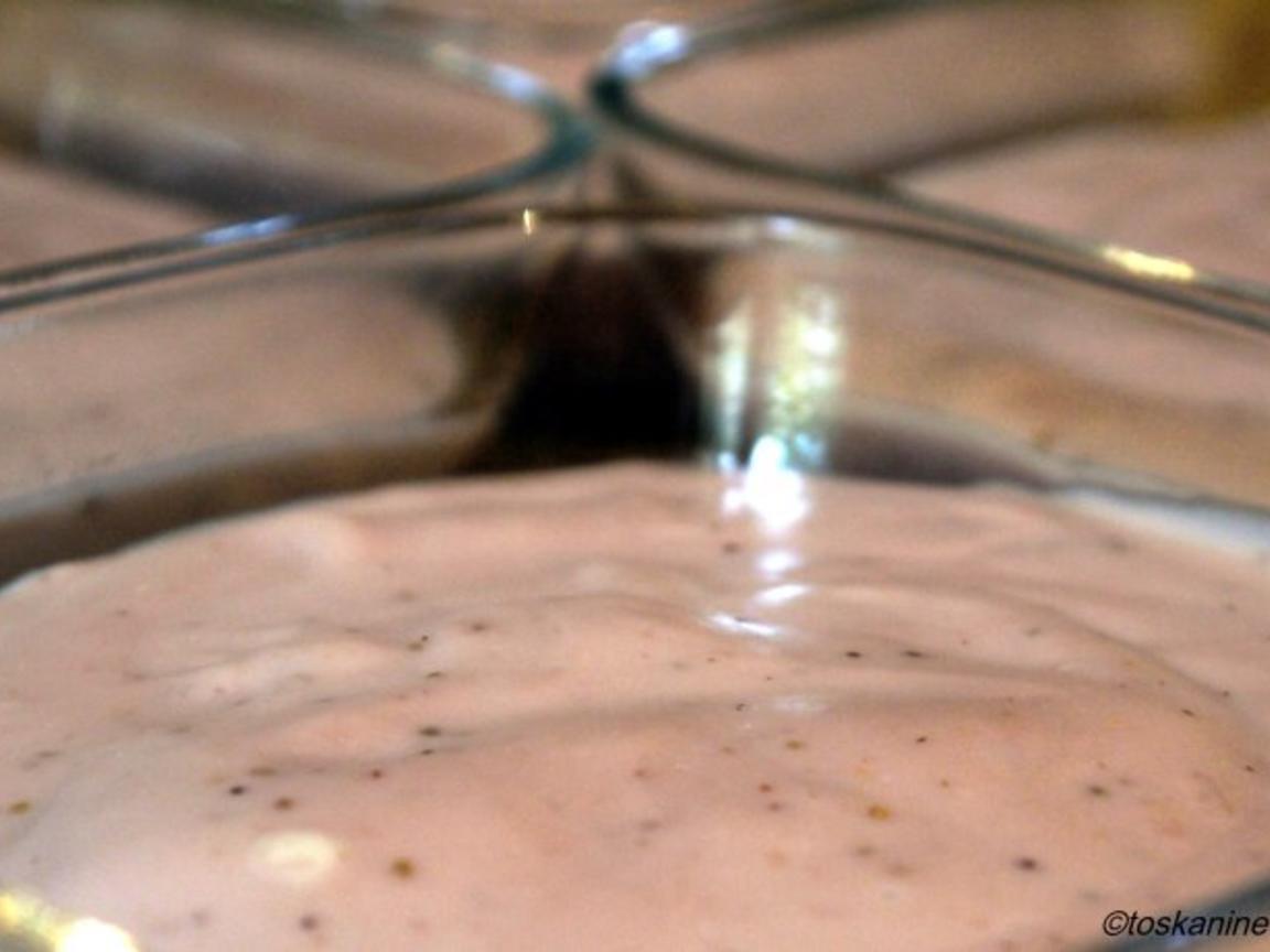 Erdbeerpudding - einfach - 116 kcal/100g