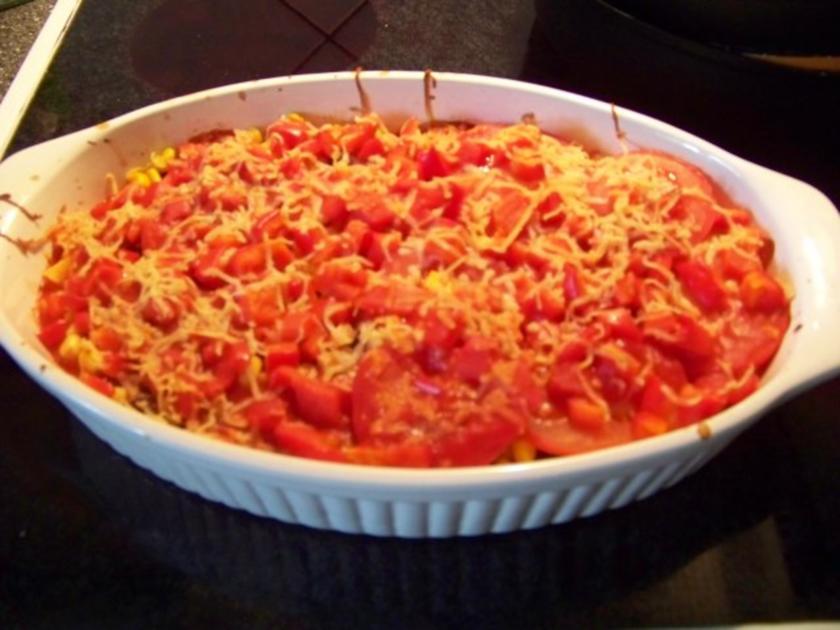 Gemüseauflauf - schnell & einfach - 232 kcal/100g