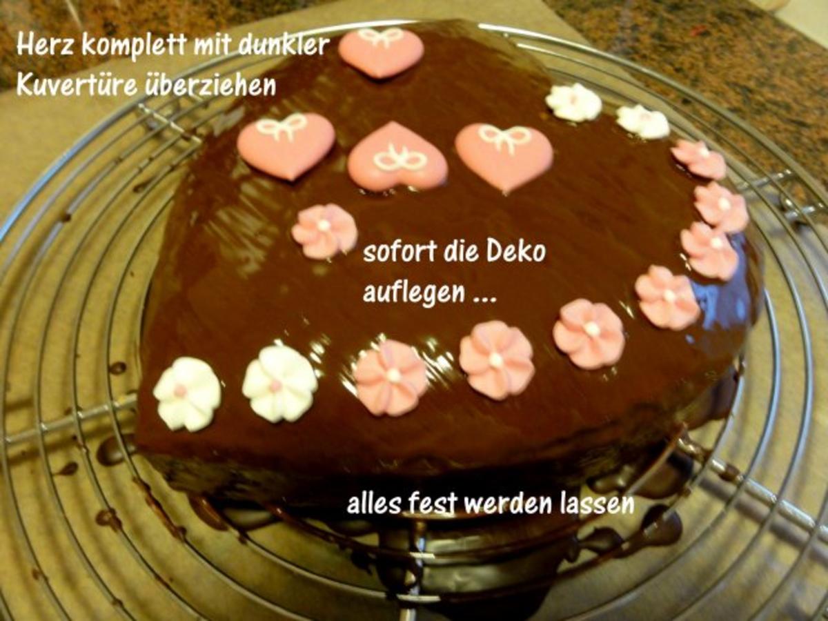 Rührteig: STRACCIATELLA HERZ - einfach - von Rezeptsammlerin