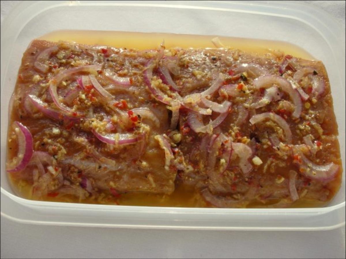 Marinierter Wildlachs mit Cointreau- Sauce und Mandel Risotto - schnell ...