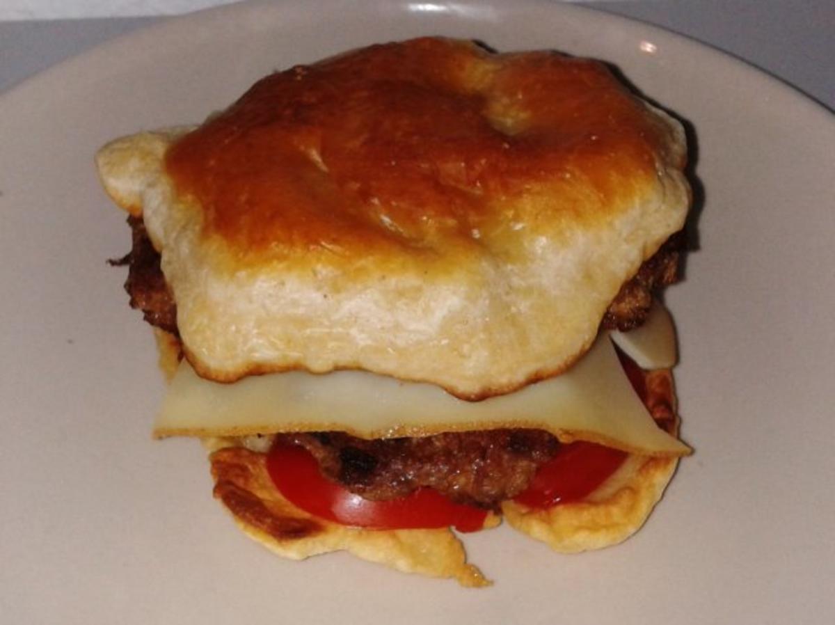 Waffel - Hack - Burger - Rezept mit Bild - kochbar.de