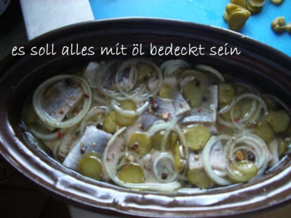 Gabelbissen Matjesfilet in Öl - einfach - von biggipu