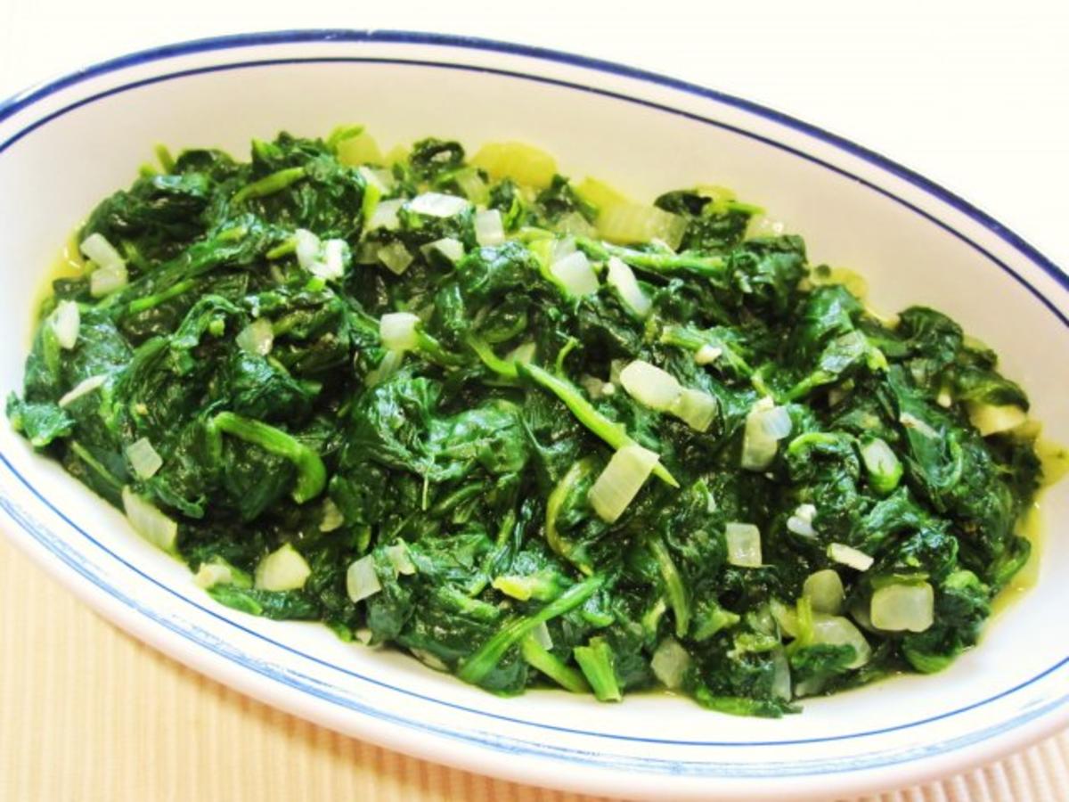Blattspinat - einfach ... - Rezept mit Bild